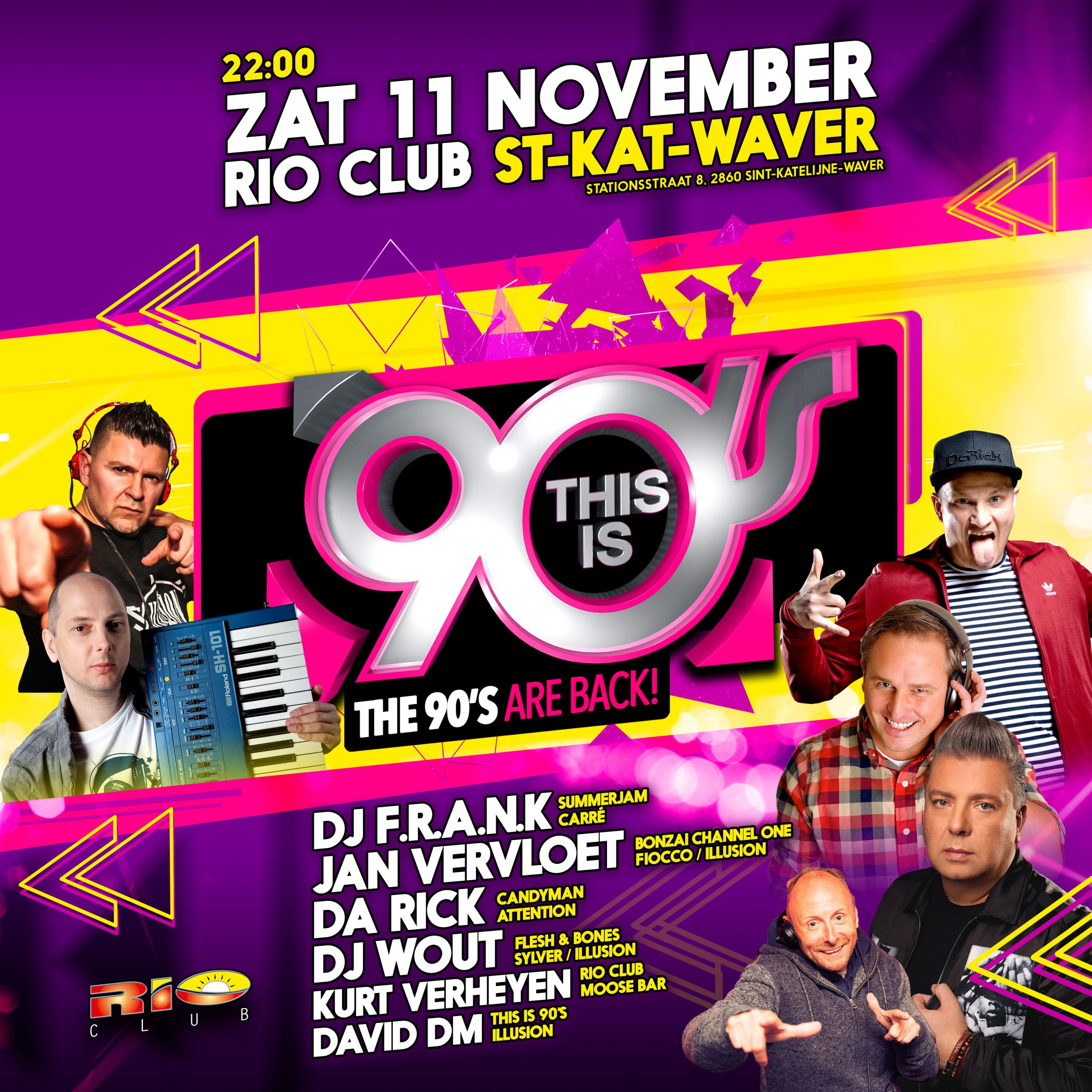 This is 90's at Rio Club